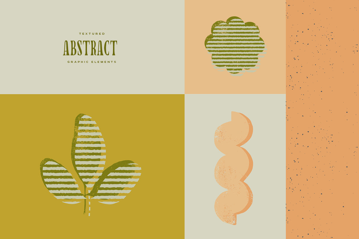 Textured Shapes, Posters & Patterns – Little Valley Studio