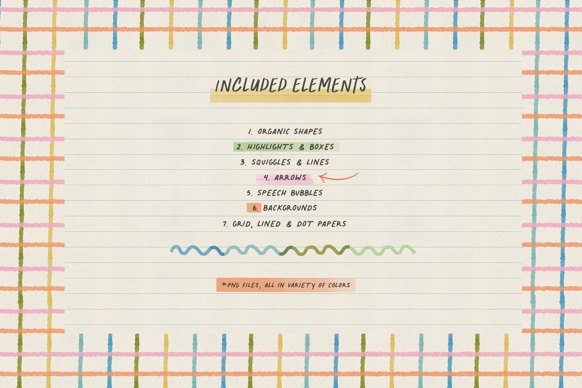 Notes - Shapes, Lines & Squiggles – Little Valley Studio