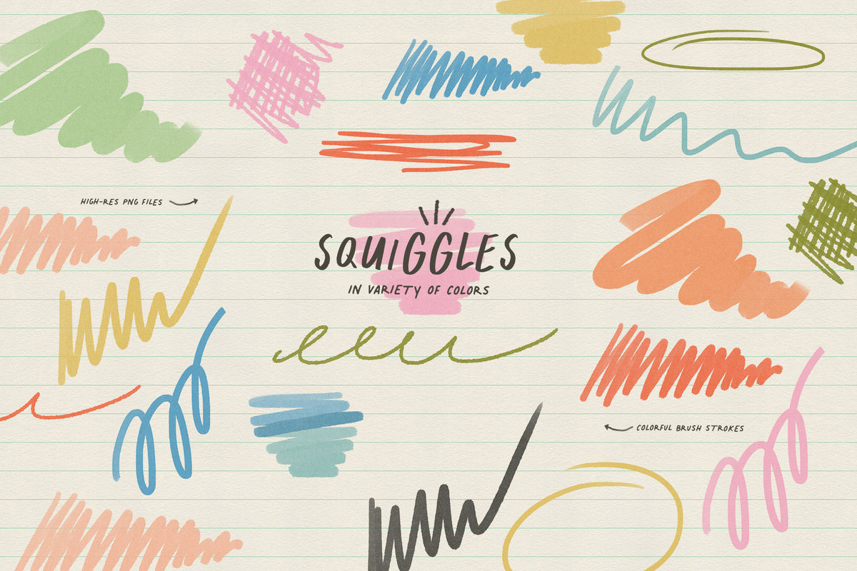 Notes - Shapes, Lines & Squiggles – Little Valley Studio