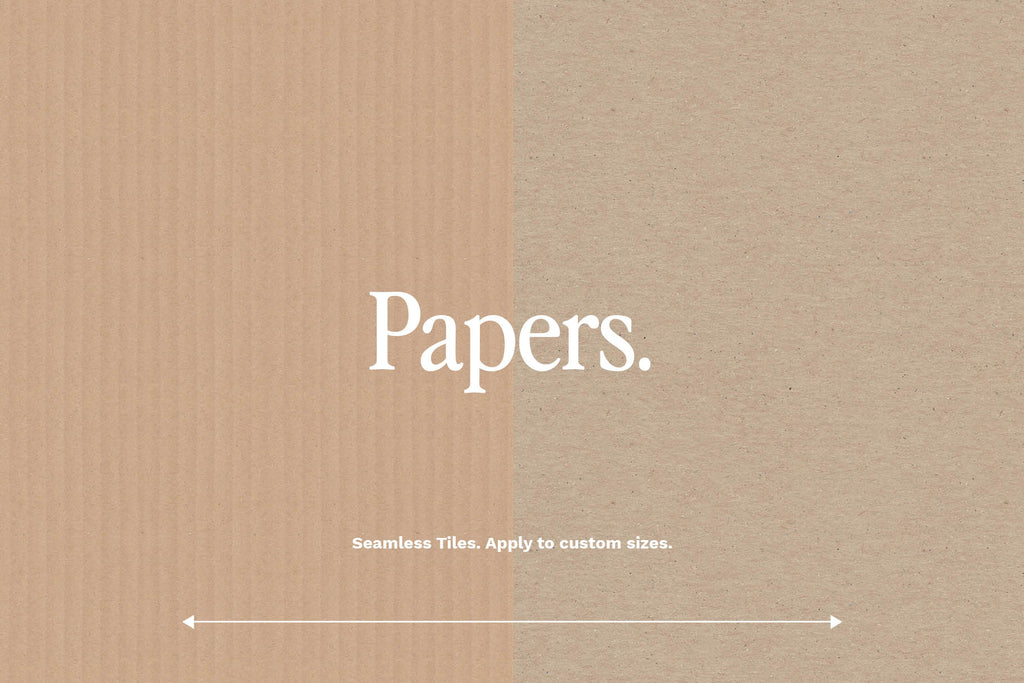 Kraft Paper Textures Seamless Patterns – Little Valley Studio