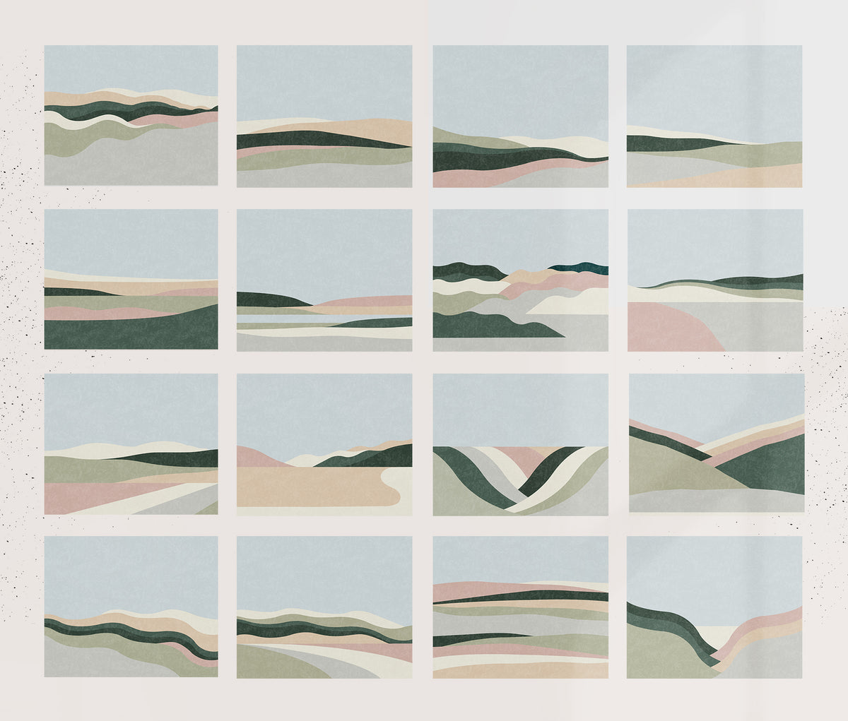 Modern Abstract Landscapes – Little Valley Studio