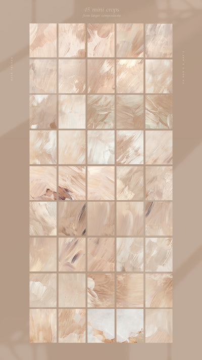 Neutral and Gold Abstract Backgrounds – Little Valley Studio