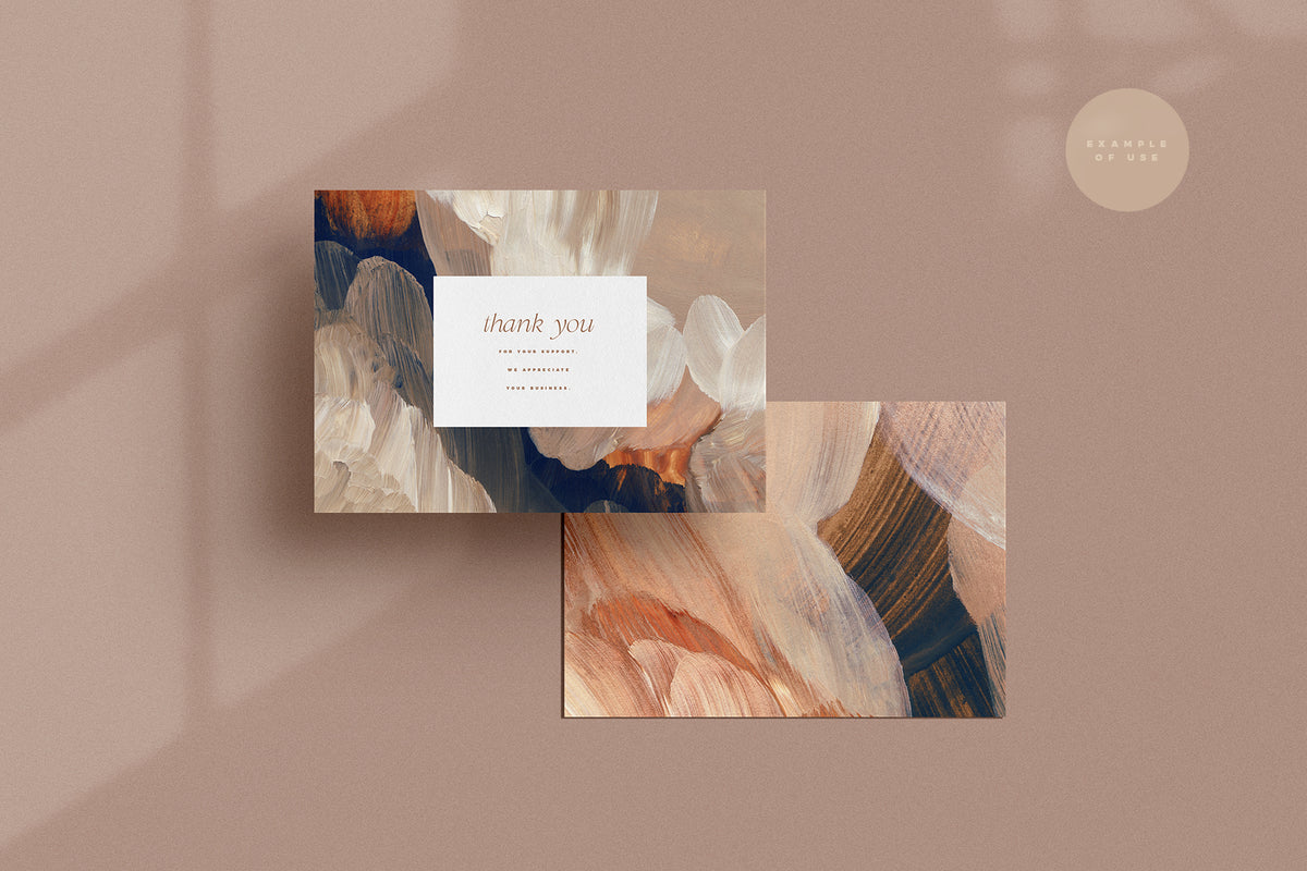 October Painted Abstract Backgrounds – Little Valley Studio