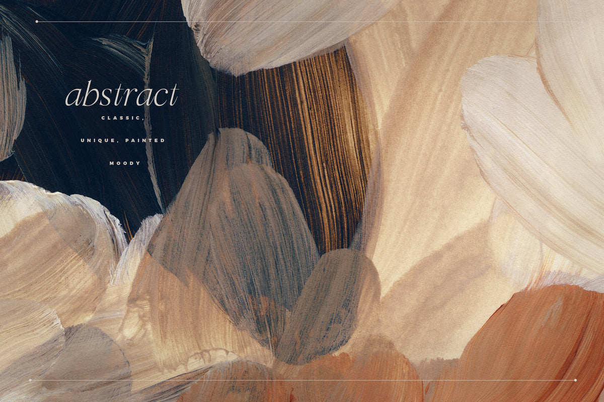 October Painted Abstract Backgrounds – Little Valley Studio