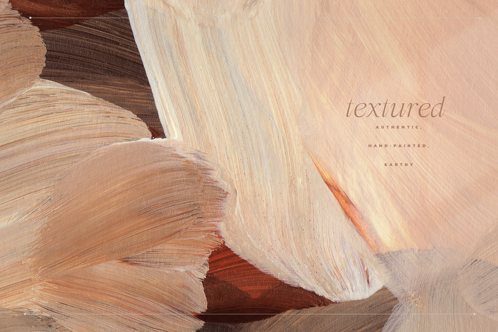 October Painted Abstract Backgrounds – Little Valley Studio