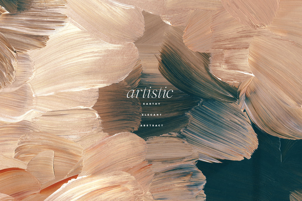 October Painted Abstract Backgrounds – Little Valley Studio