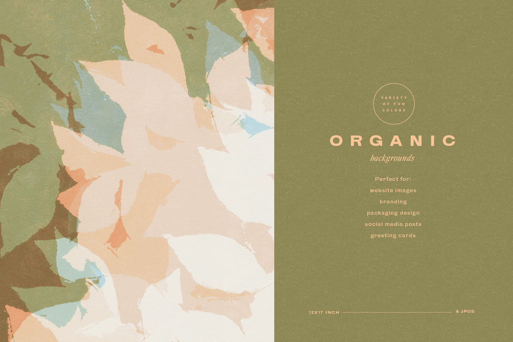 Organic Abstract Backgrounds – Little Valley Studio