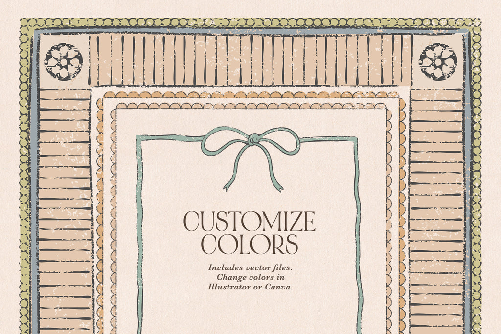 Paper Note—Vintage Frames – Little Valley Studio