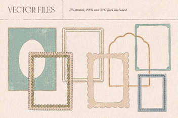 Paper Note—Vintage Frames – Little Valley Studio