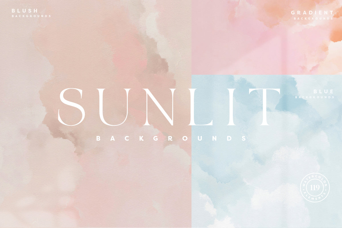 Set of Abstract Backgrounds – Little Valley Studio
