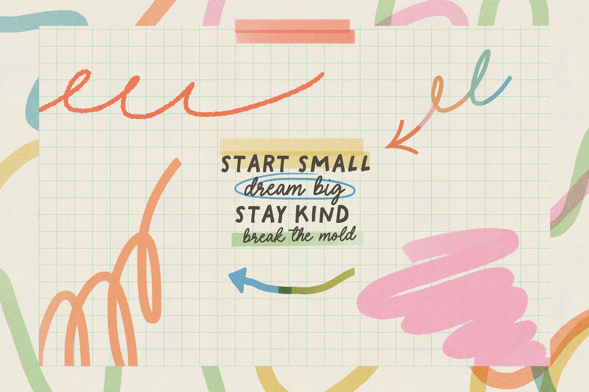 Notes - Shapes, Lines & Squiggles – Little Valley Studio