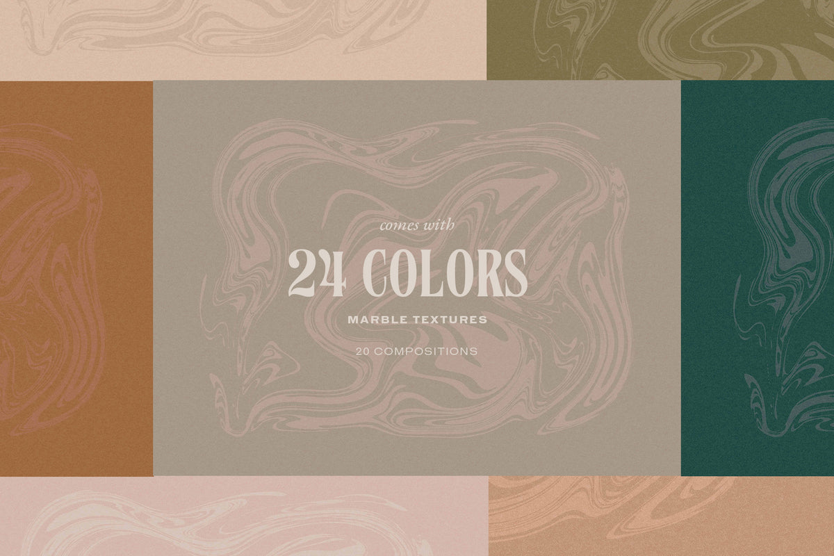 Subtle Marble Textures in Earthy Colors – Little Valley Studio