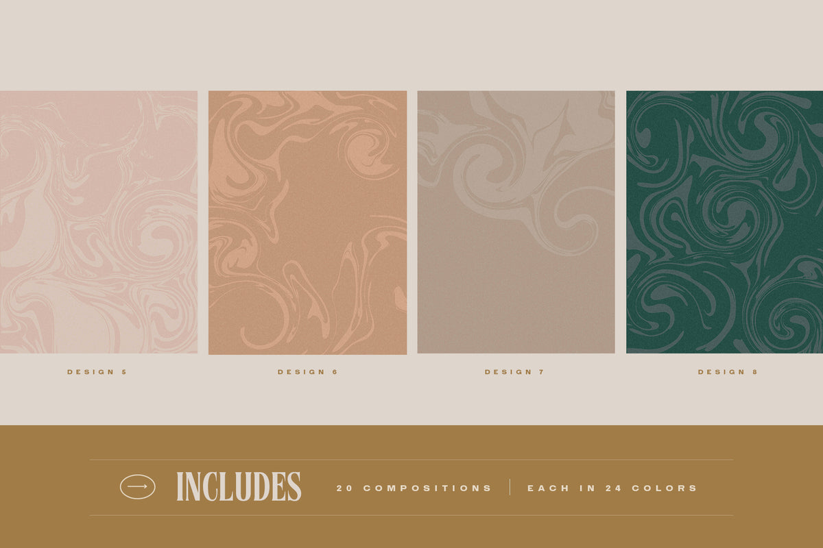 Subtle Marble Textures in Earthy Colors – Little Valley Studio